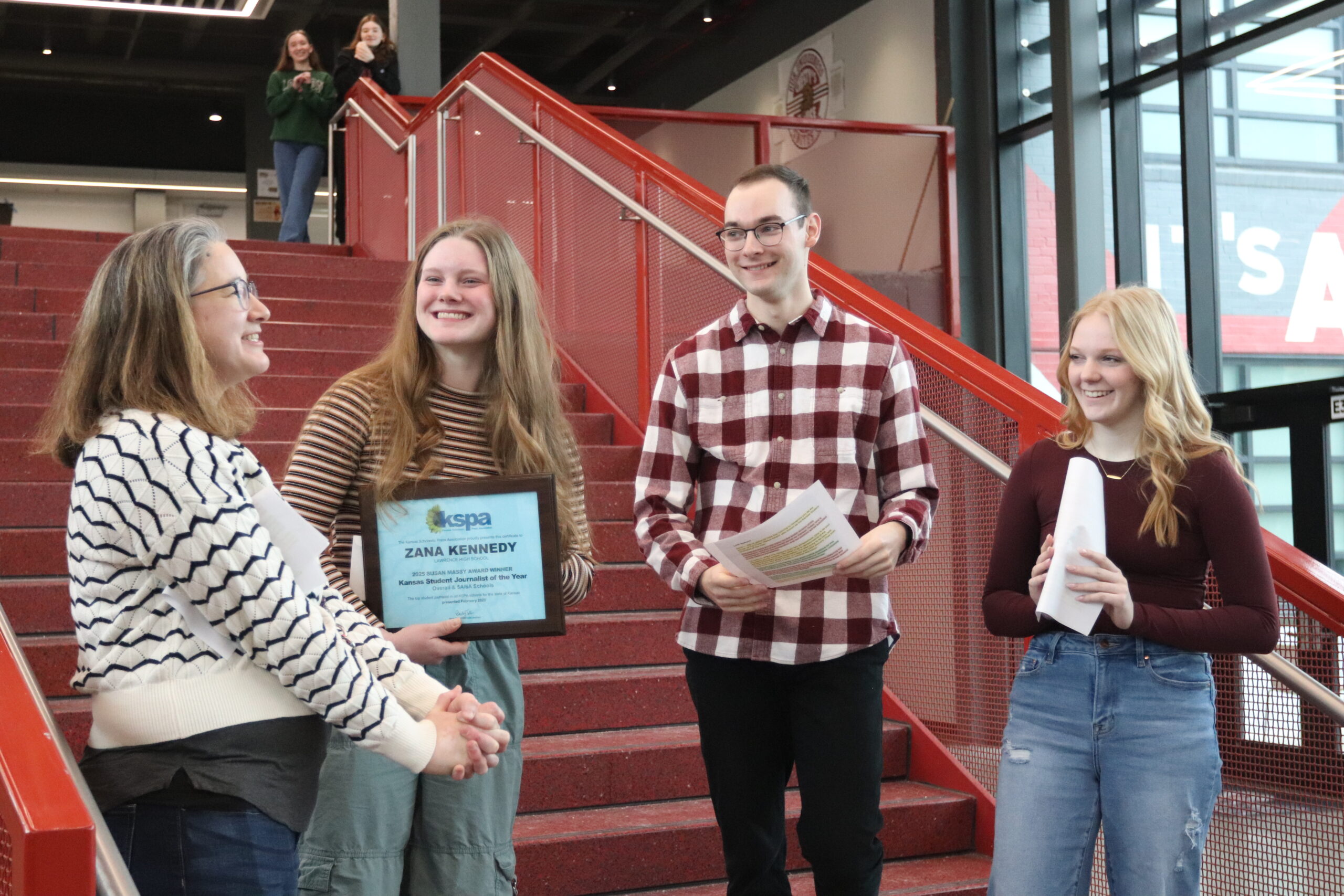Lawrence High School senior recognized as Kansas Student Journalist of ...